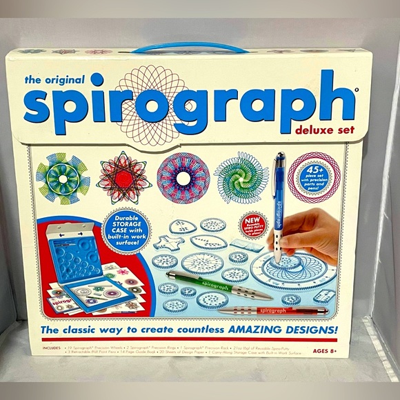 Hasbro | Toys | The Original Spirograph Deluxe Set Kahootz Classic ...